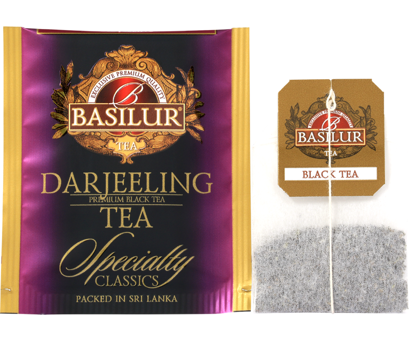 Basilur Tea - Specialty Classics Darjeeling - 25 Enveloped Tea Sachets ...