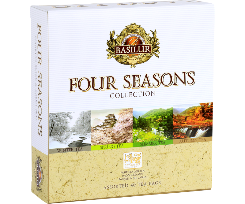Basilur Tea - Four Seasons Assorted Gift Box – Basilur Tea Singapore