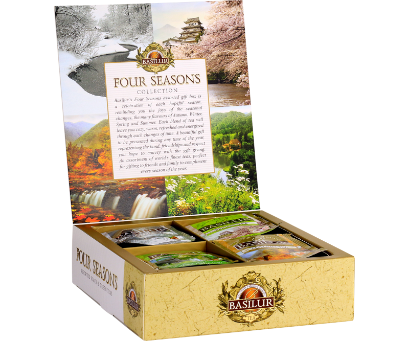 Basilur Tea - Four Seasons Assorted Gift Box – Basilur Tea Singapore