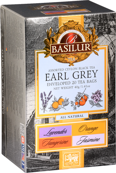 Basilur Tea - Earl Grey Assorted Tea – Basilur Tea Singapore