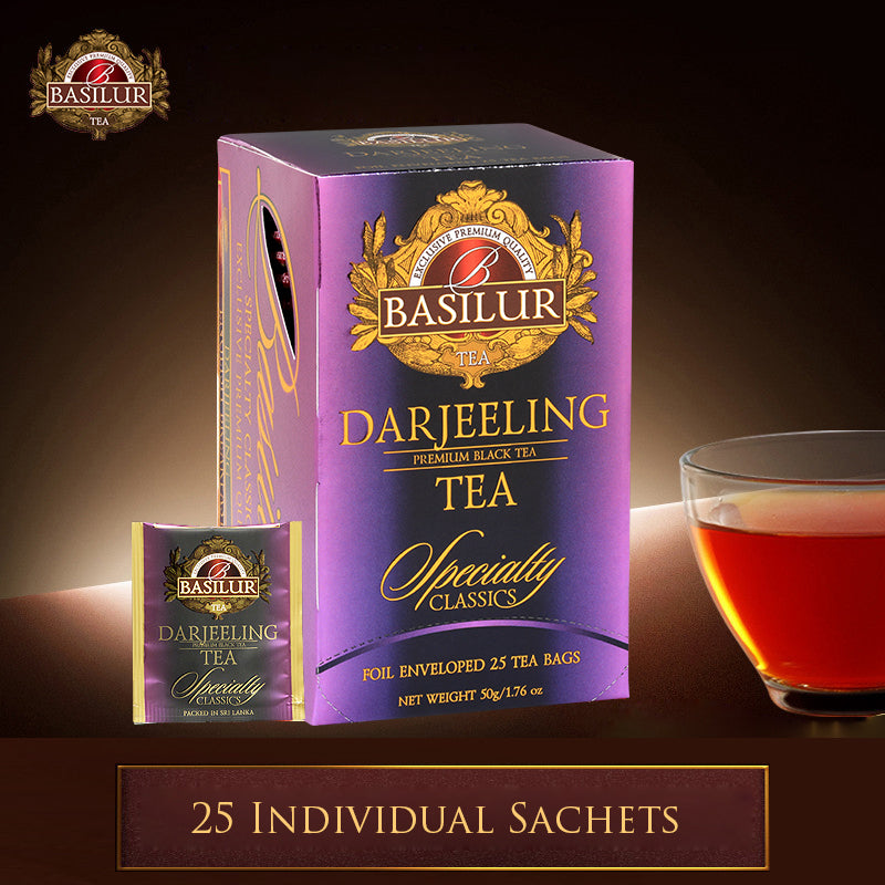 Basilur Tea - Specialty Classics Darjeeling - 25 Enveloped Tea Sachets – Basilur Tea Singapore