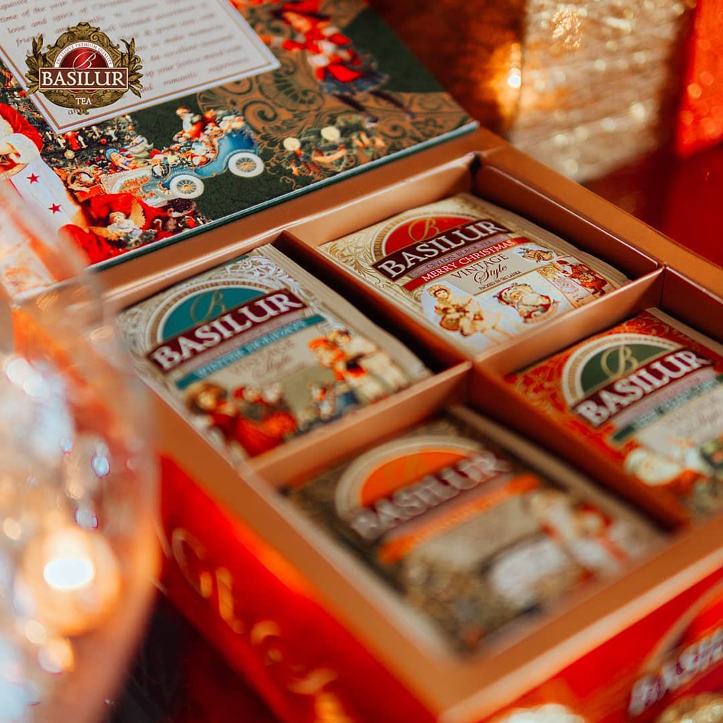 Basilur Tea - Vintage Style Assorted Gift Box – Basilur Tea Singapore